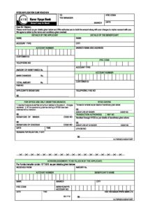 KARUR VYSYA Bank RTGS and NEFT Form in PDF Format : in English - Tax Heal