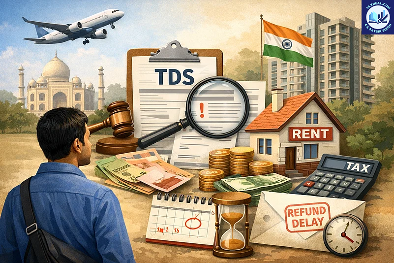 TDS ON RENT PAYMENT TO NRI : NEW INCOME TAX RULES